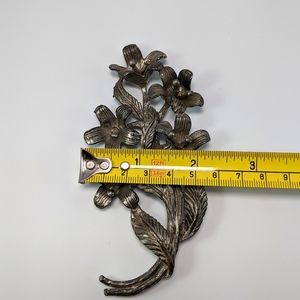 unbranded | Accessories | Flowers Bunch Brooch Huge Antique Finish ...